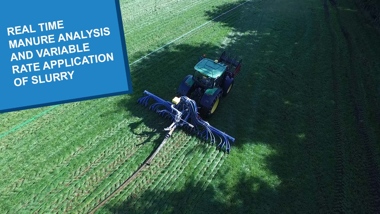 Real time manure analysis and variable rate application of slurry ...