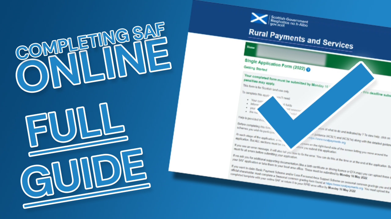 Benefits of completing your SAF online video | Information helping ...