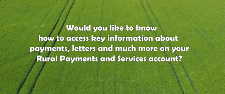 Navigation of Rural Payments and Services | Information helping farmers ...