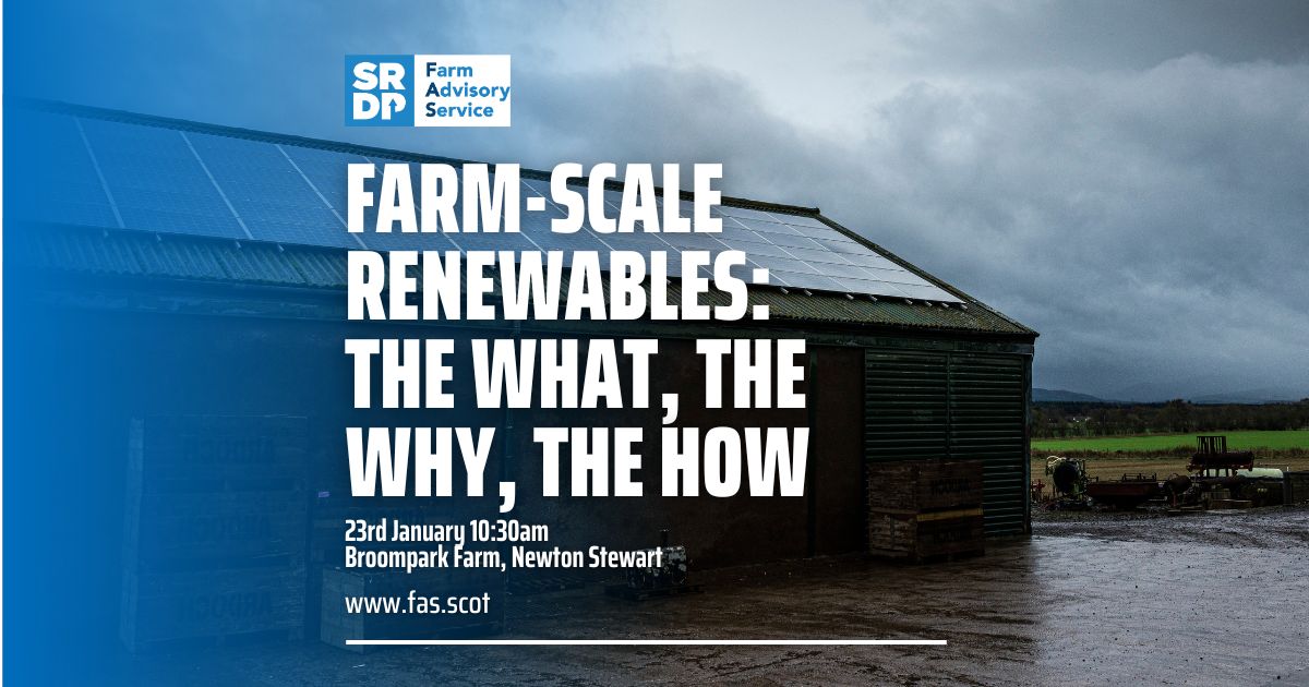 FARM RENEWABLES: The What, The Why, The How (Stranraer) | Events helping farmers in Scotland ...