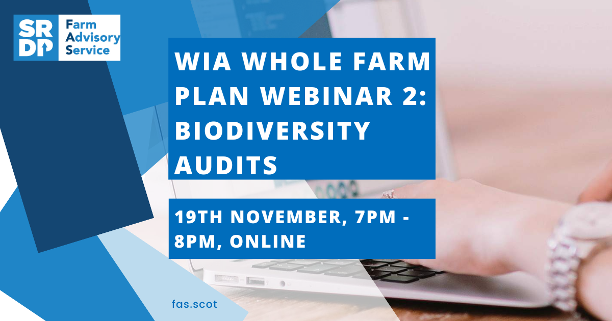 WiA Whole Farm Plan Webinar 2: Biodiversity Audits | Events helping ...