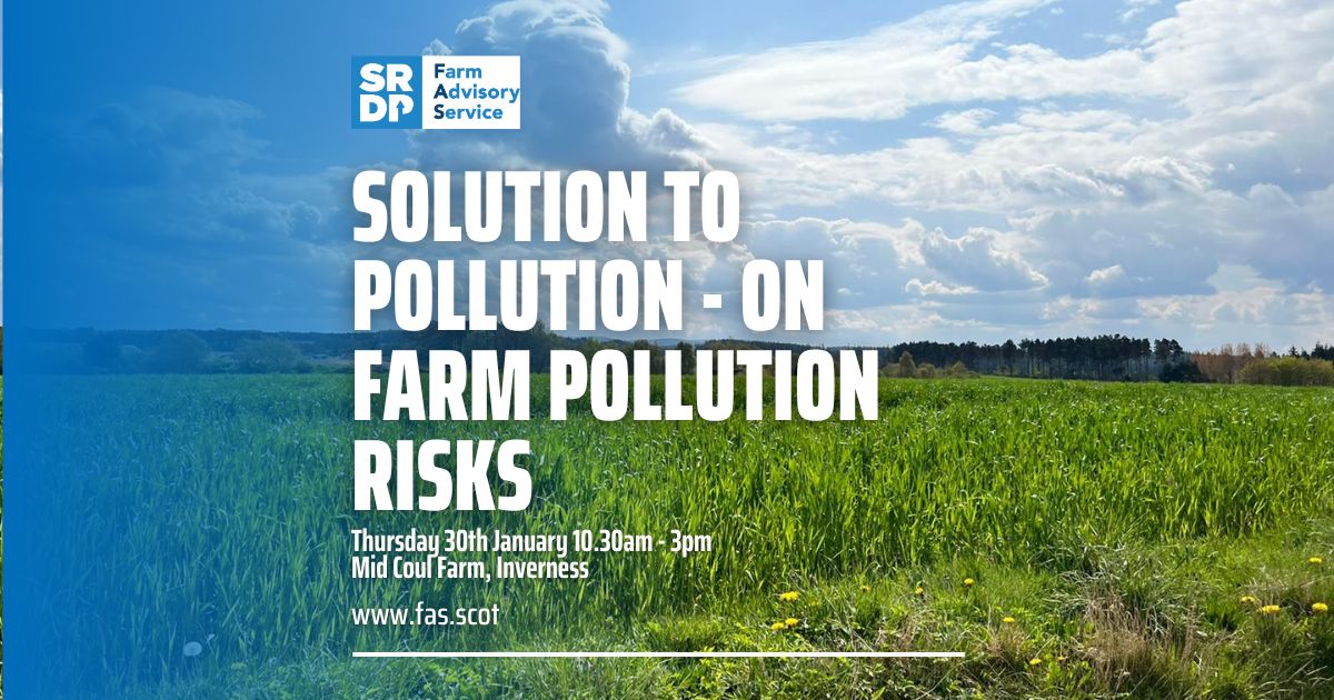Solution to Pollution - On Farm Pollution Risks | Events helping ...