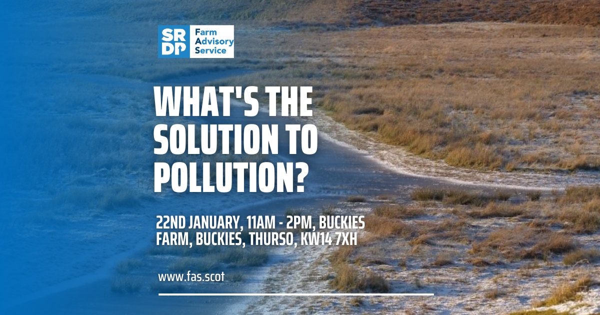 What's the Solution to Pollution? | Events helping farmers in Scotland ...