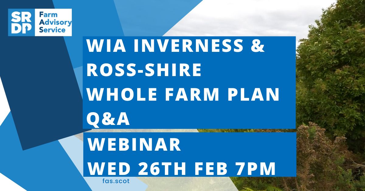 Women in Agriculture Inverness and Ross-shire - Whole Farm Plan Q&A ...