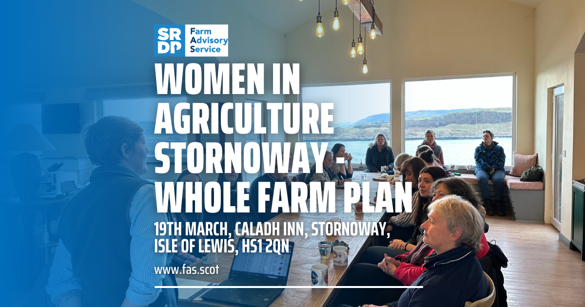Women in Agriculture Stornoway - Whole Farm Plan | Events helping ...