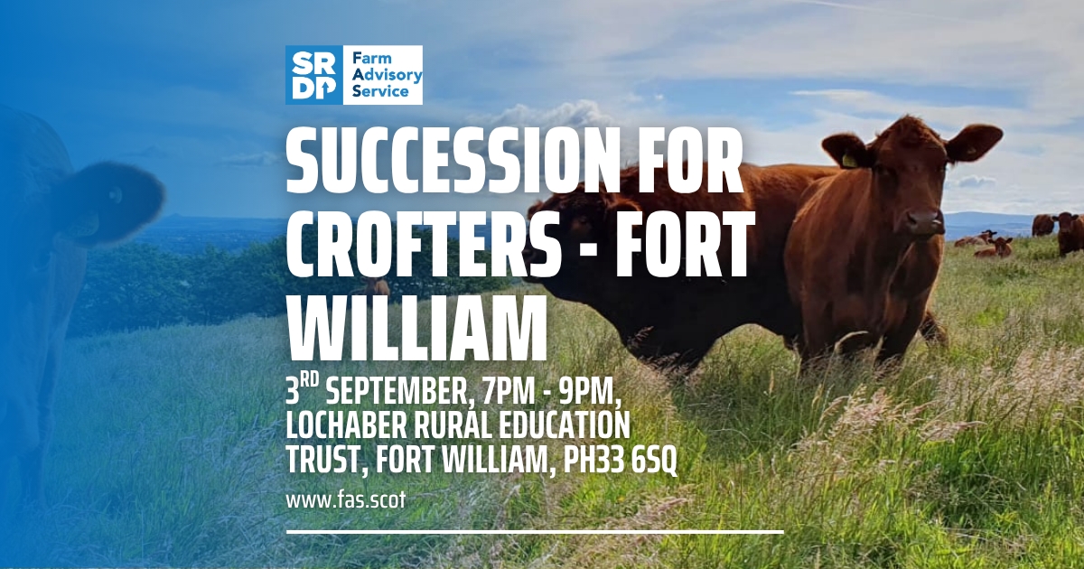 Succession for Crofters - Fort William | Events helping farmers in ...