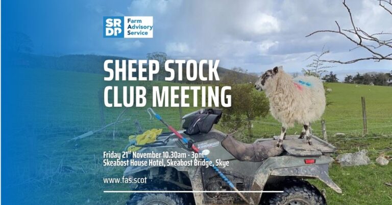 Sheep Stock Club Meeting | Events helping farmers in Scotland | Farm ...